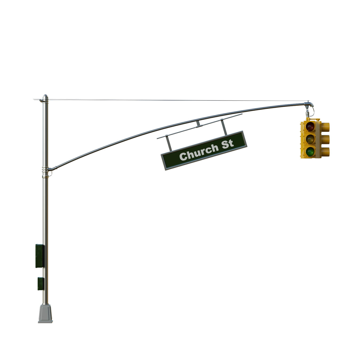 Traffic Lights and Signs Collection - 3D Model by Cactus3D