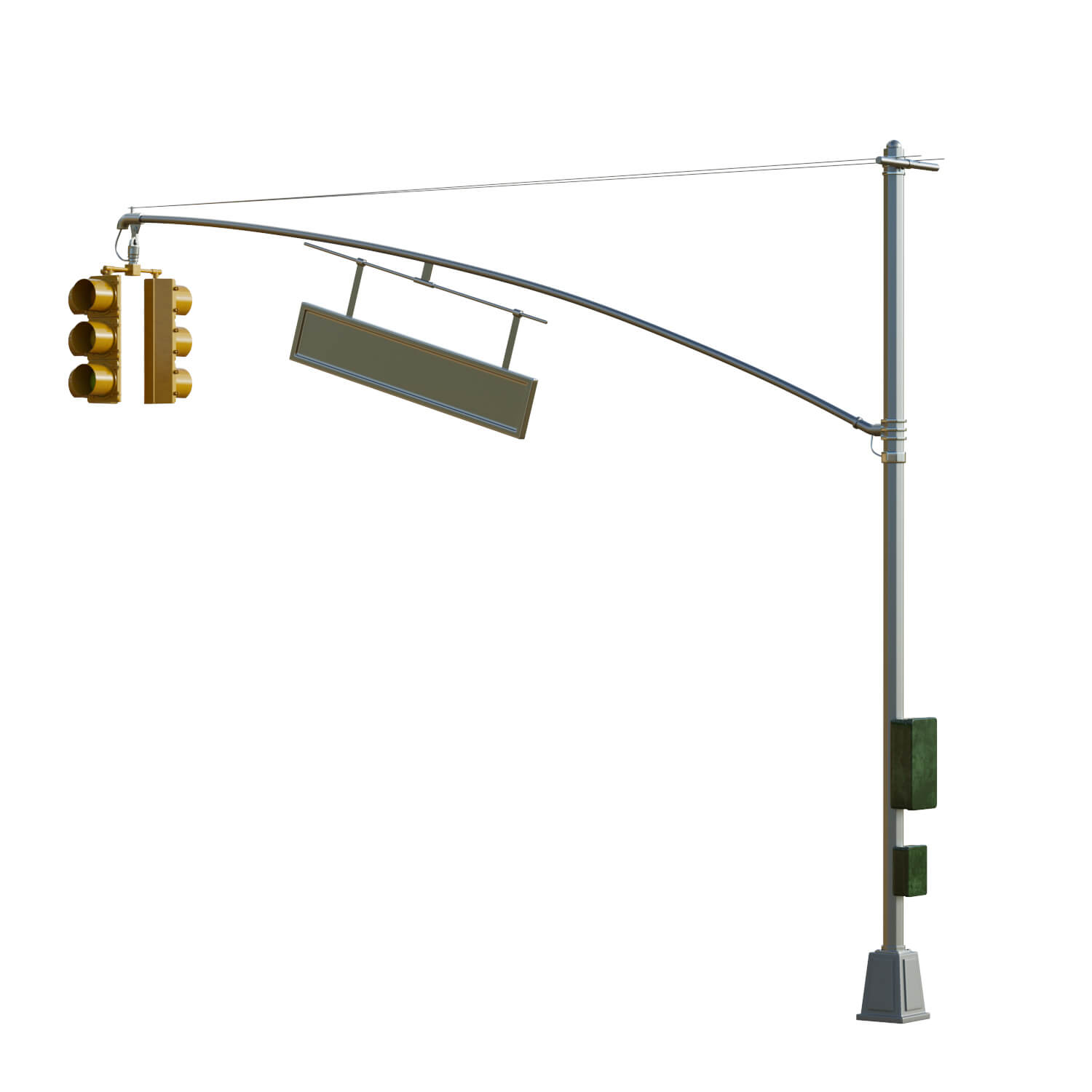 Traffic Lights and Signs Collection - 3D Model by Cactus3D