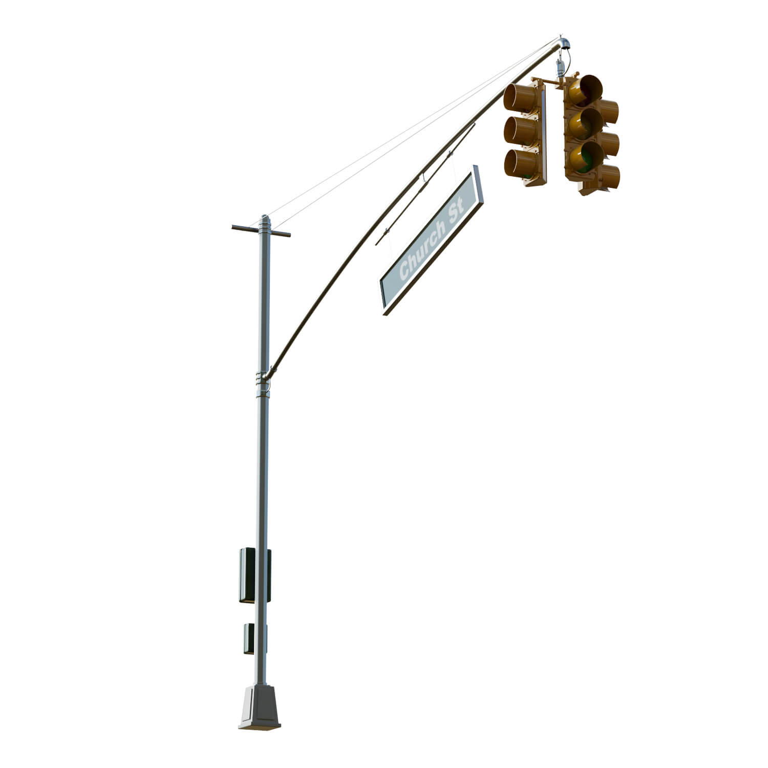 Traffic Lights and Signs Collection - 3D Model by Cactus3D