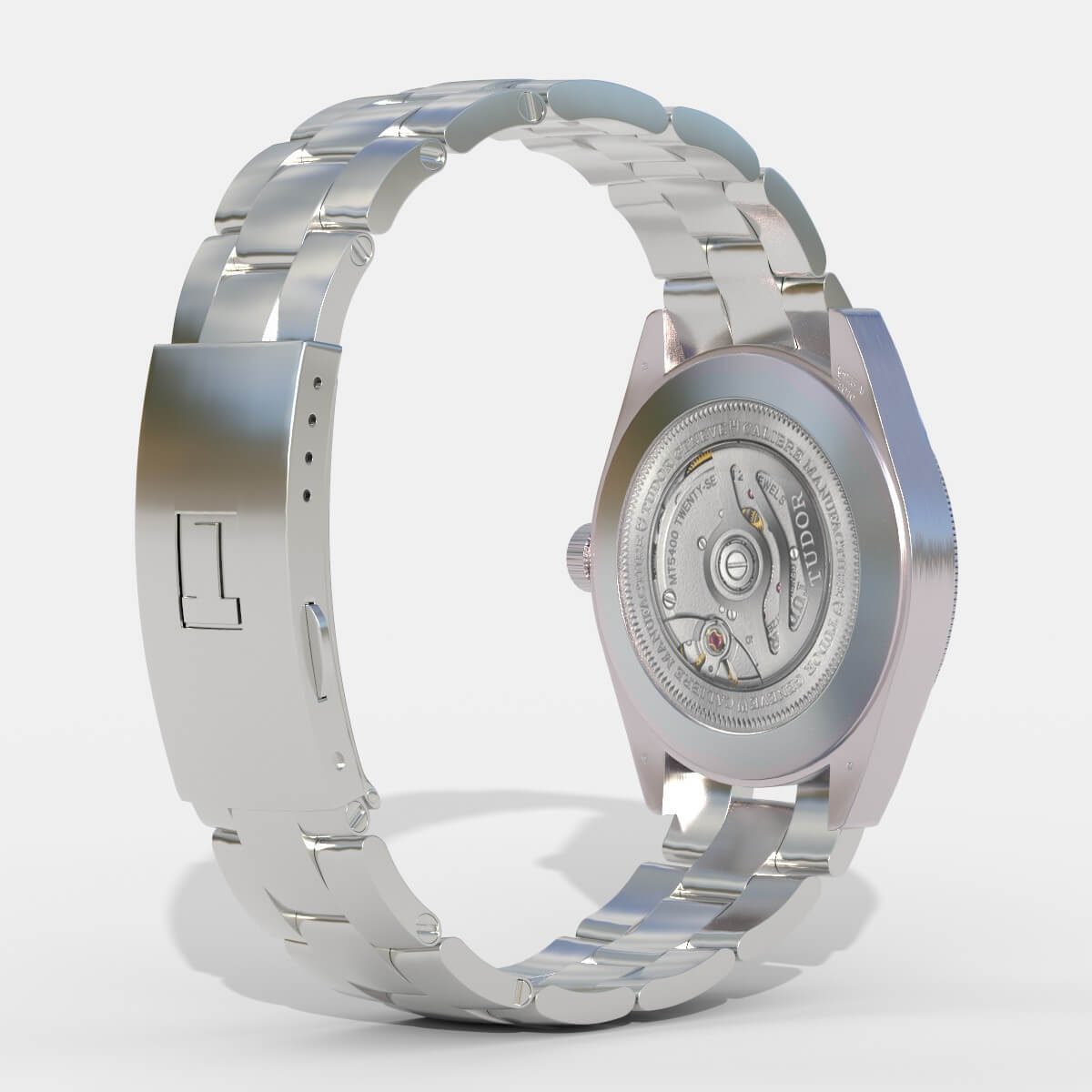 Tudor Black Bay Red Bezel - 3D Model by Cactus3D