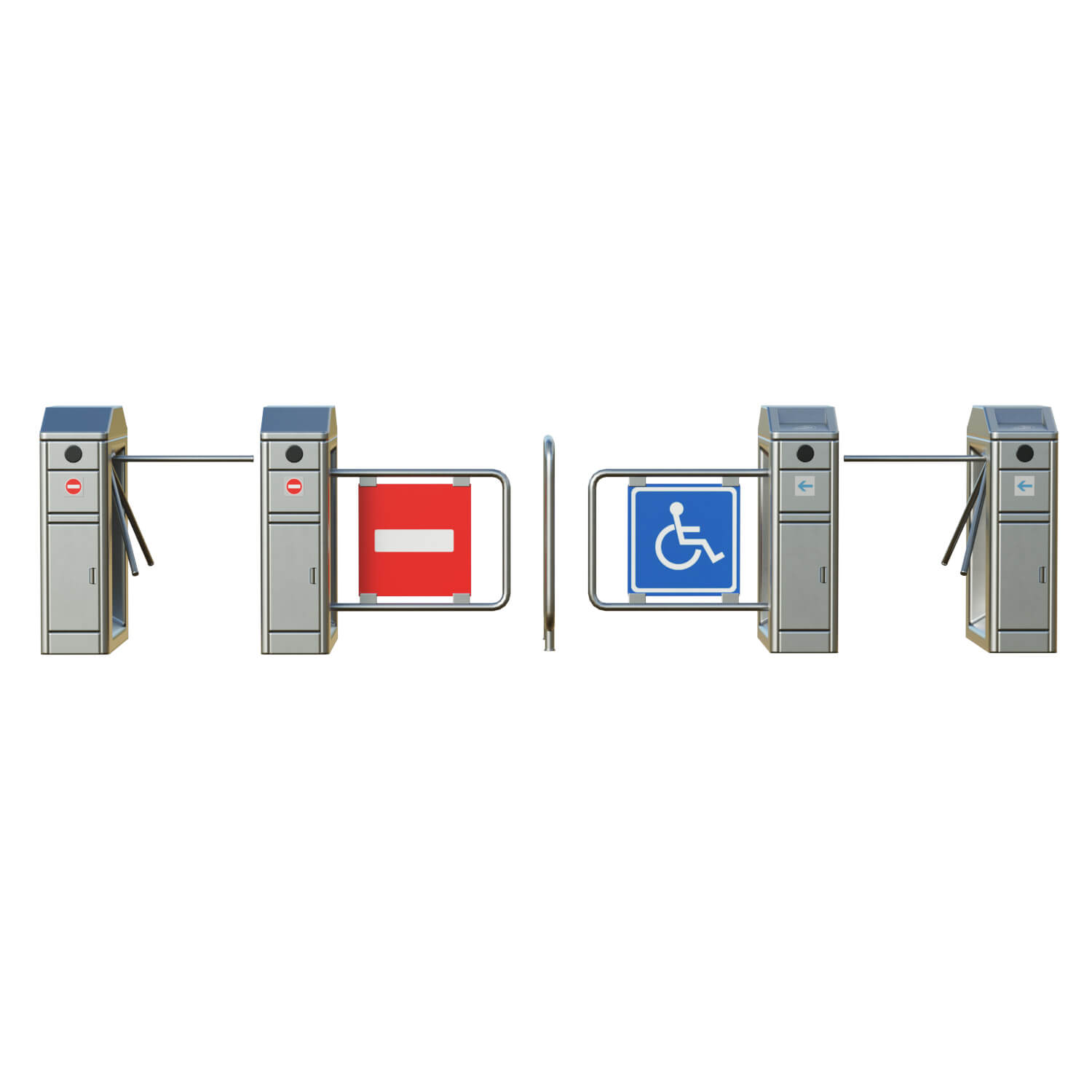 Turnstile Low Poly Model by Cactus3D