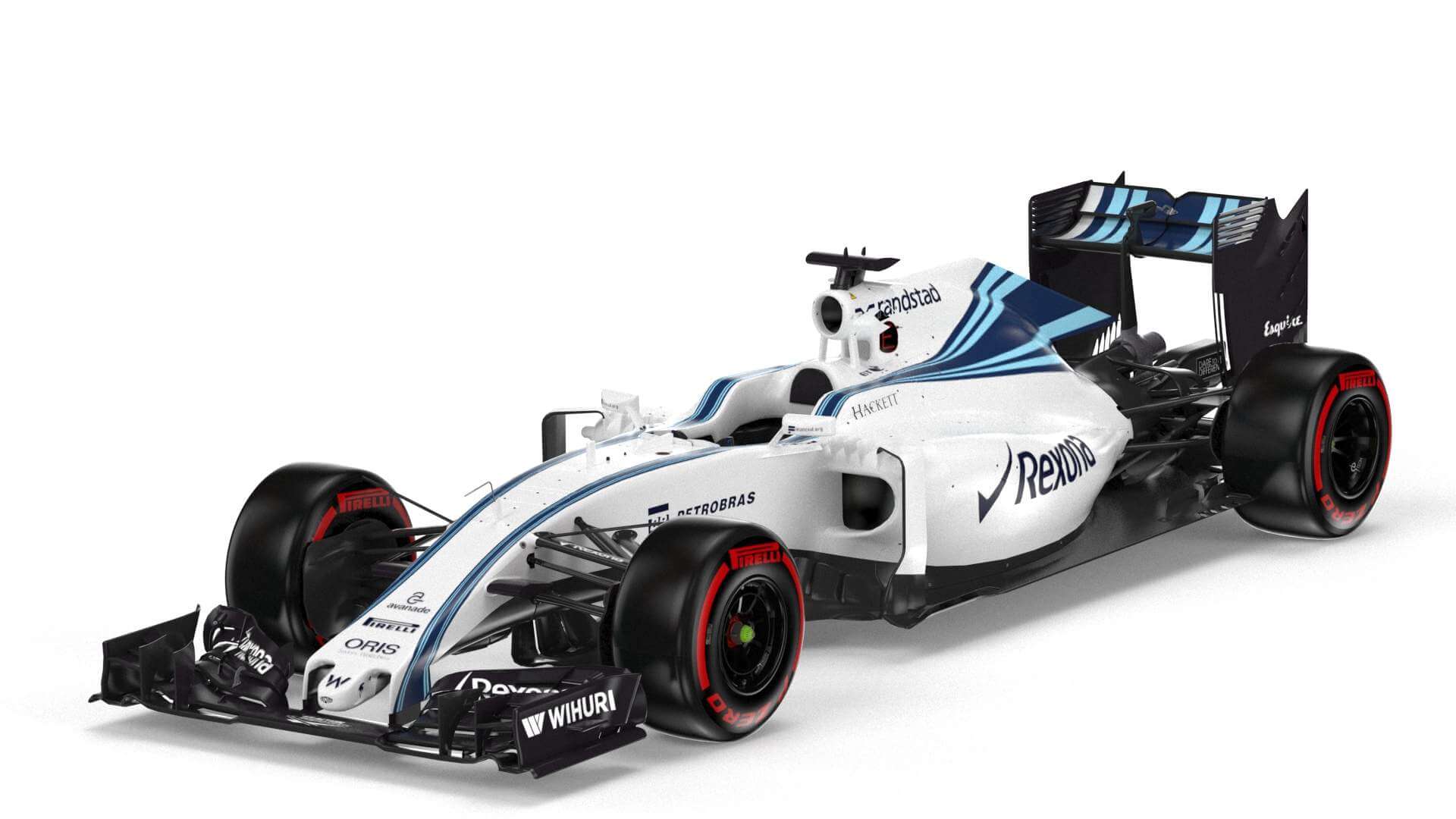Williams 2016 F1 Race Car - 3D Model by Cactus3D