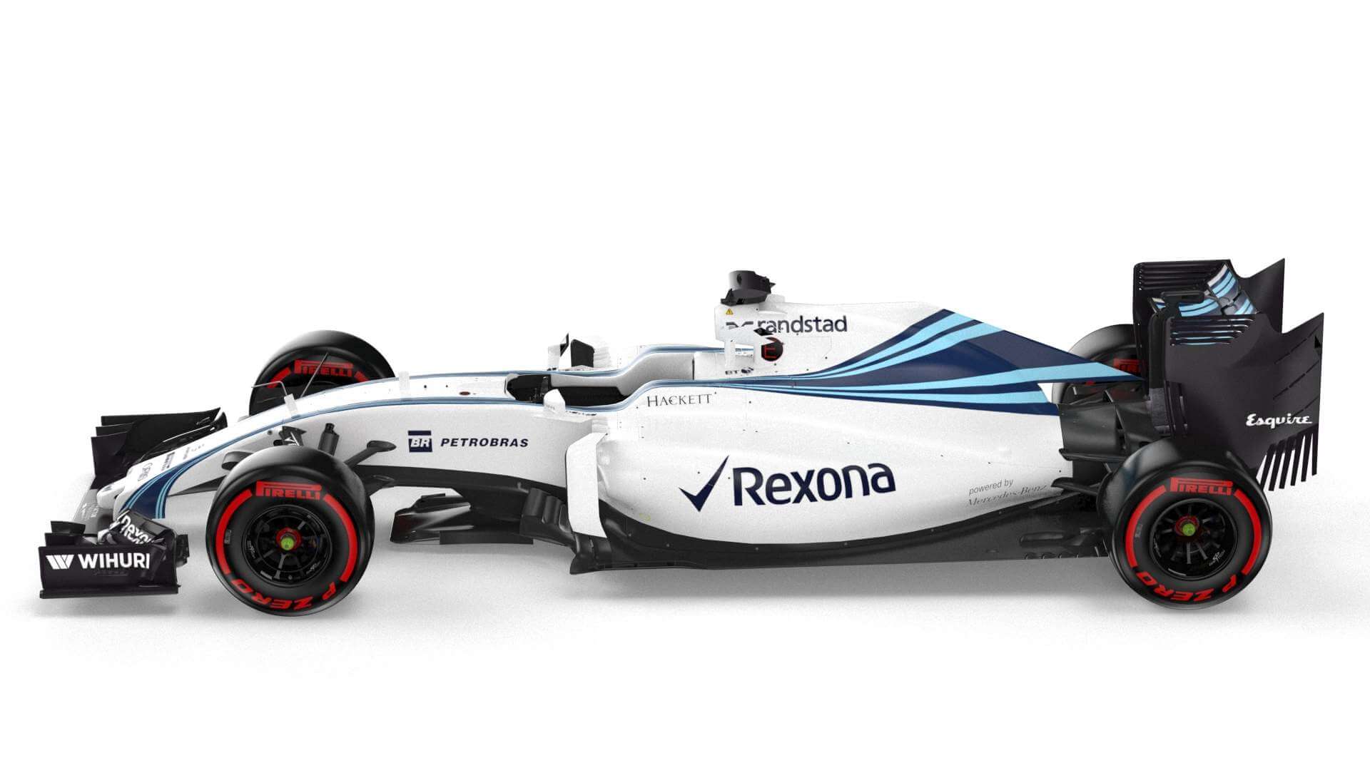 Williams 2016 F1 Race Car - 3D Model by Cactus3D