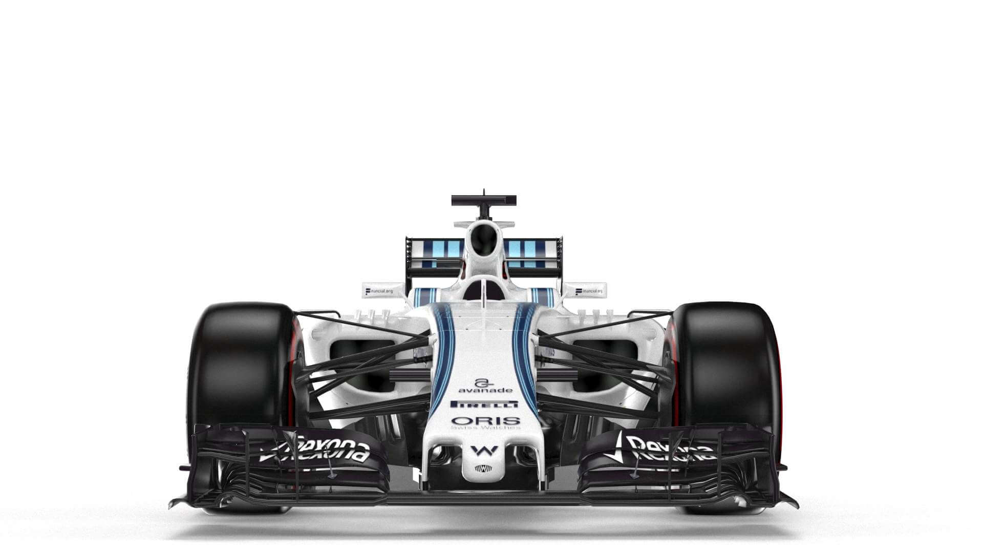 Williams 2016 F1 Race Car - 3D Model by Cactus3D