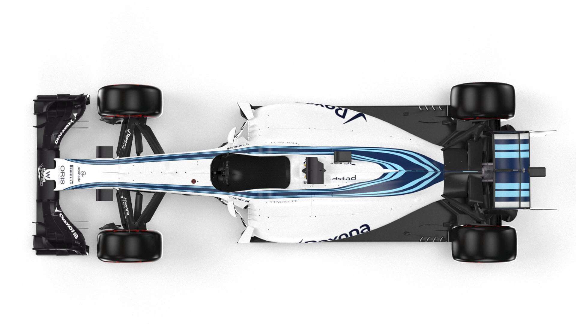 Williams 2016 F1 Race Car - 3D Model by Cactus3D