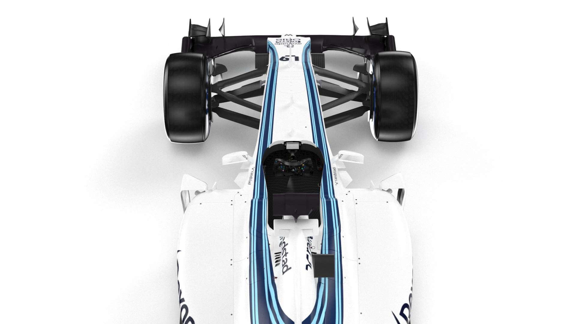 Williams FW37 F1 Race Car - 3D Model by Cactus3D