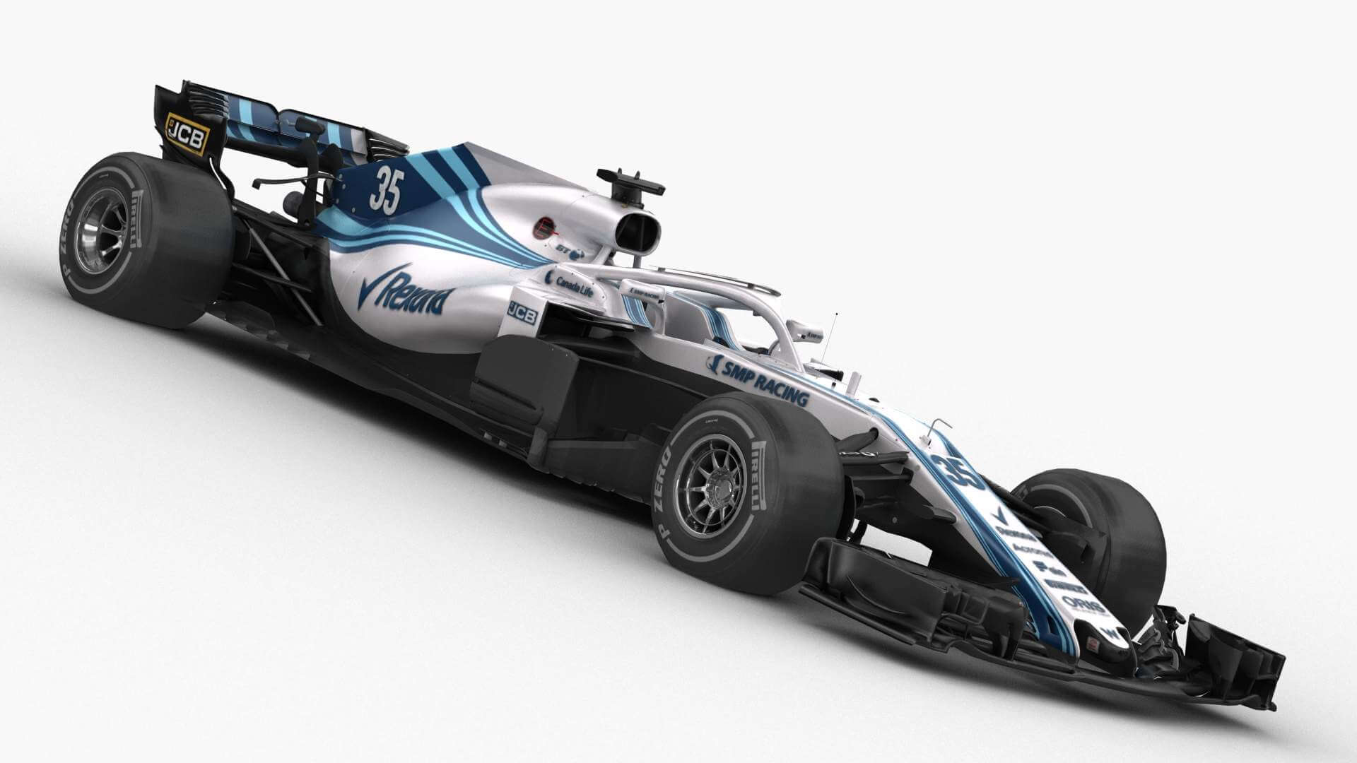 Williams FW42 2018 - 3D Model by Cactus3D