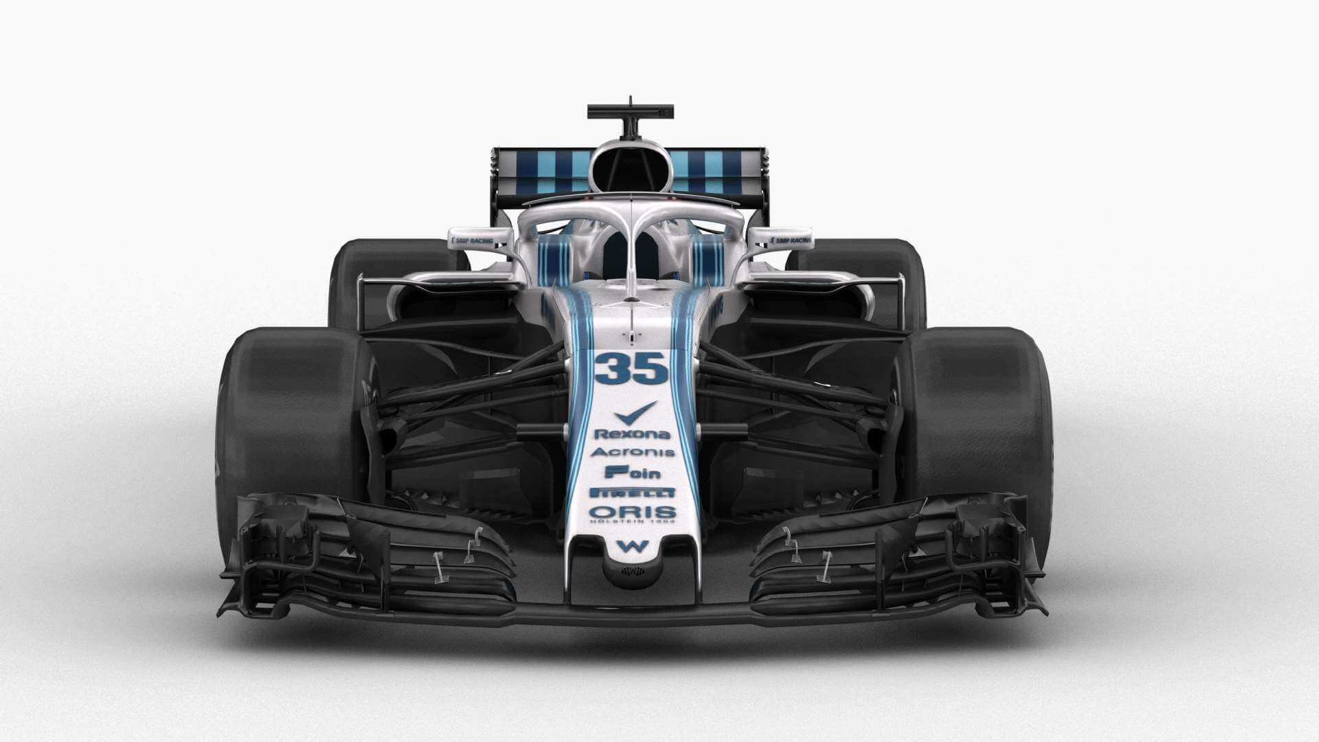 Williams FW42 2018 - 3D Model by Cactus3D