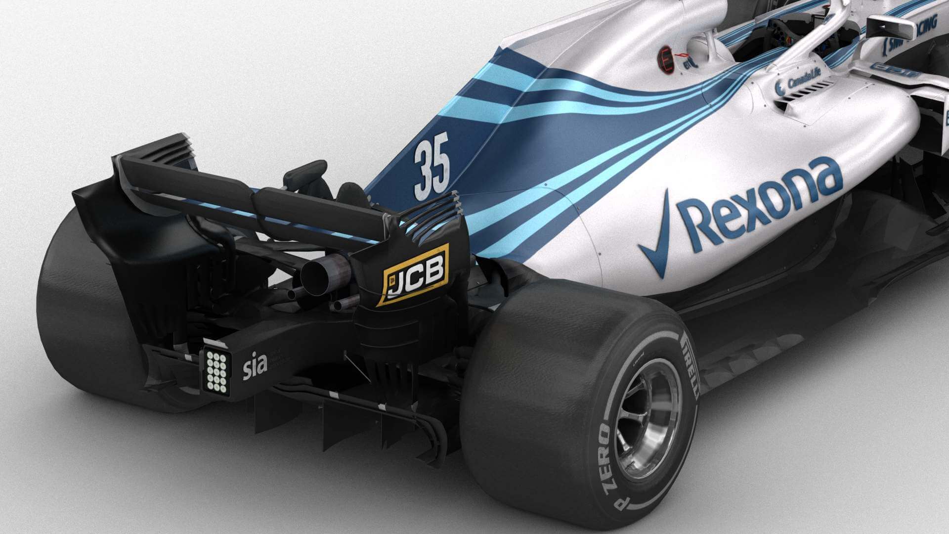 Williams FW42 2018 - 3D Model by Cactus3D