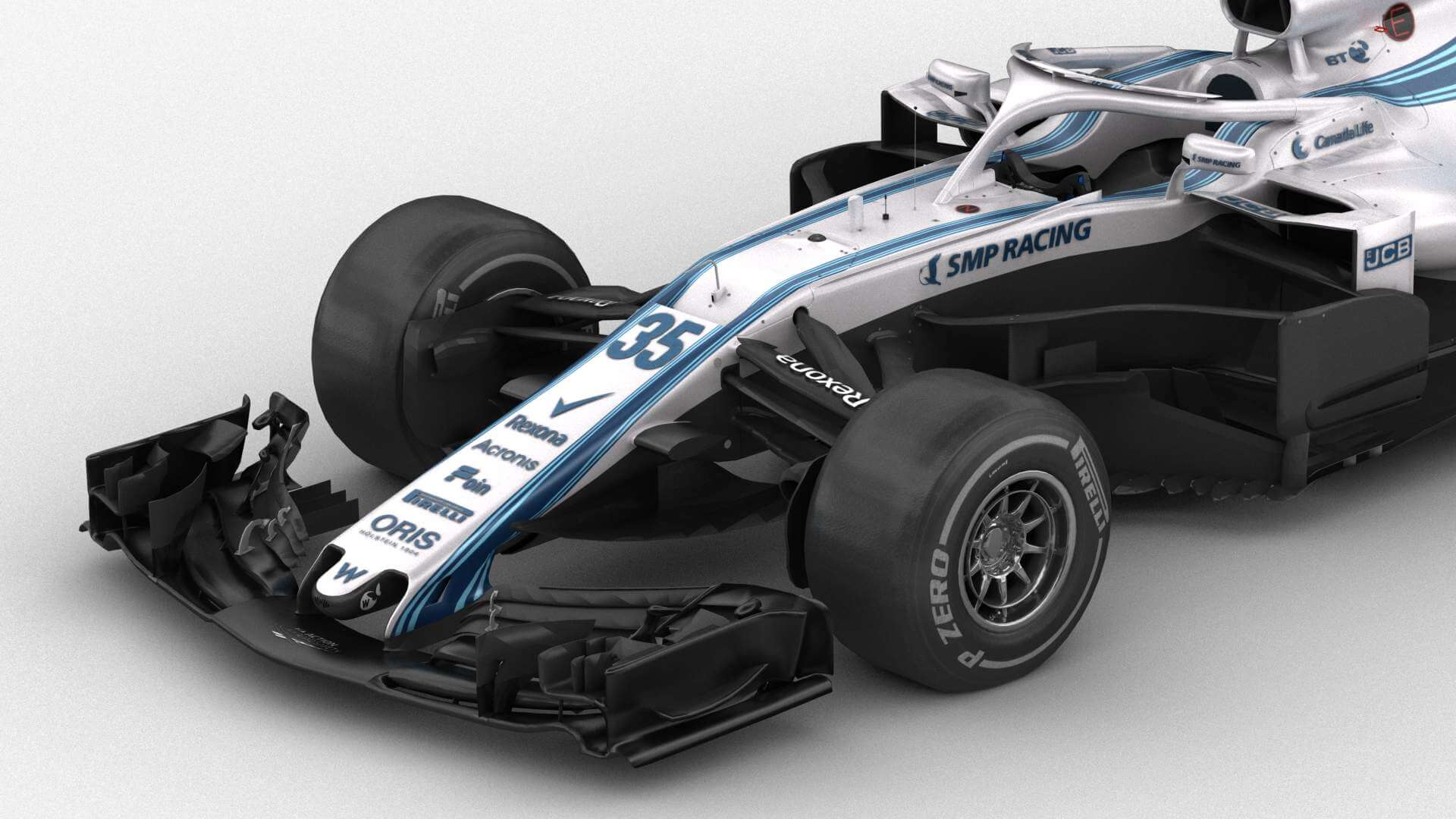 Williams FW42 2018 - 3D Model by Cactus3D