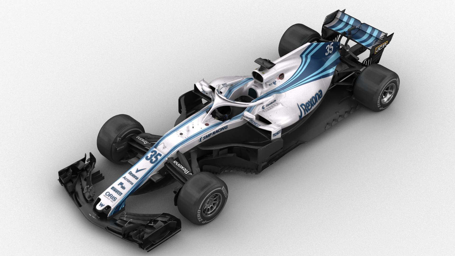 Williams FW42 2018 - 3D Model by Cactus3D
