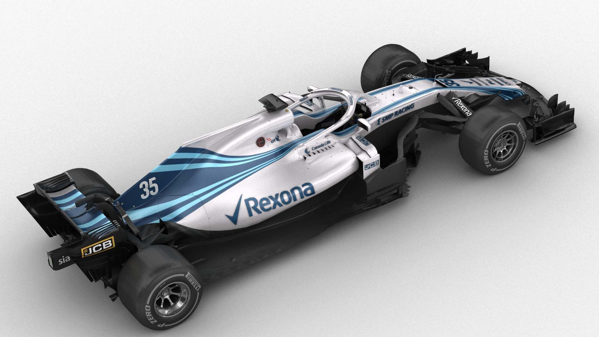 Williams FW42 2018 - 3D Model by Cactus3D
