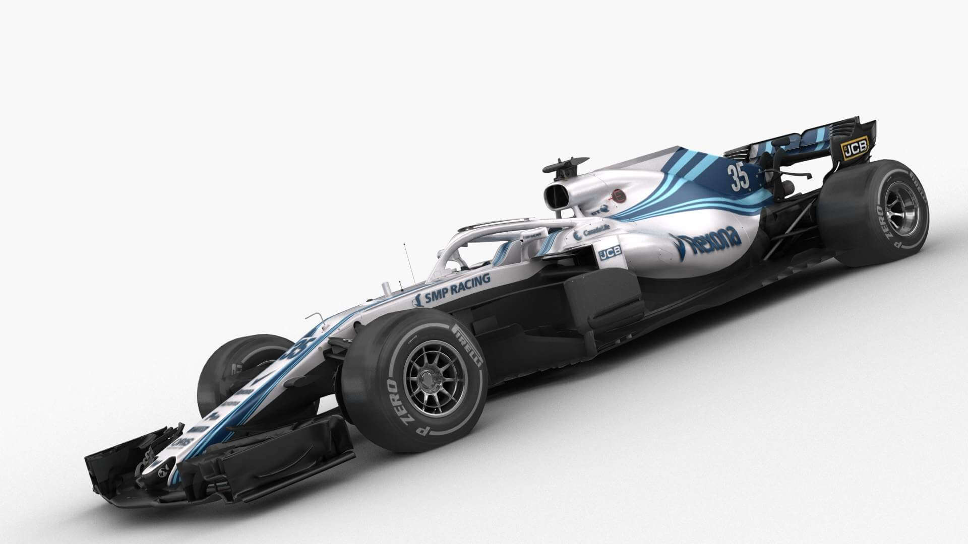 Williams FW42 2018 - 3D Model by Cactus3D