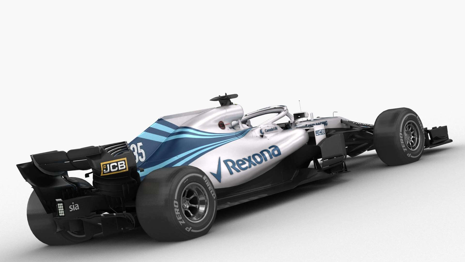 Williams FW42 2018 - 3D Model by Cactus3D