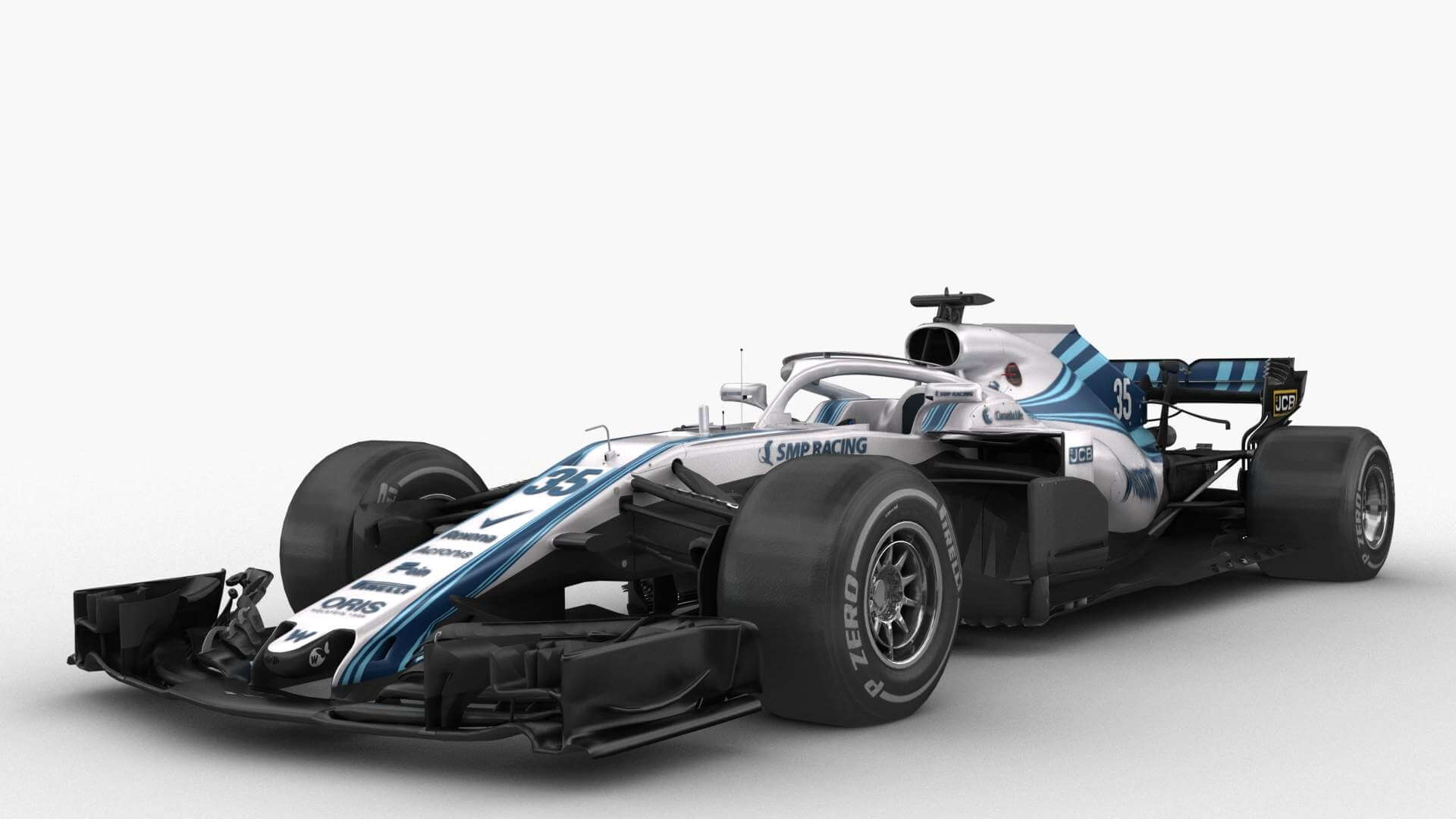 Williams FW42 2018 - 3D Model by Cactus3D