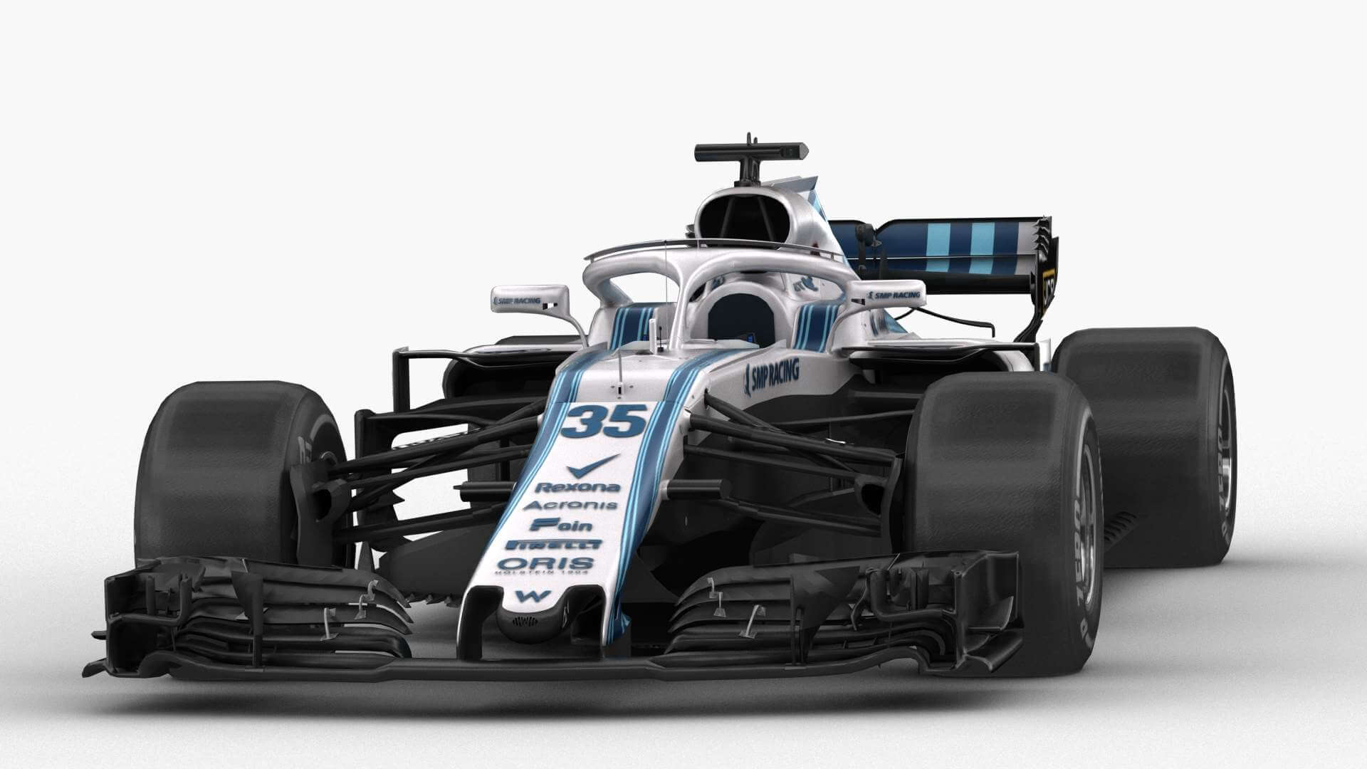 Williams FW42 2018 - 3D Model by Cactus3D