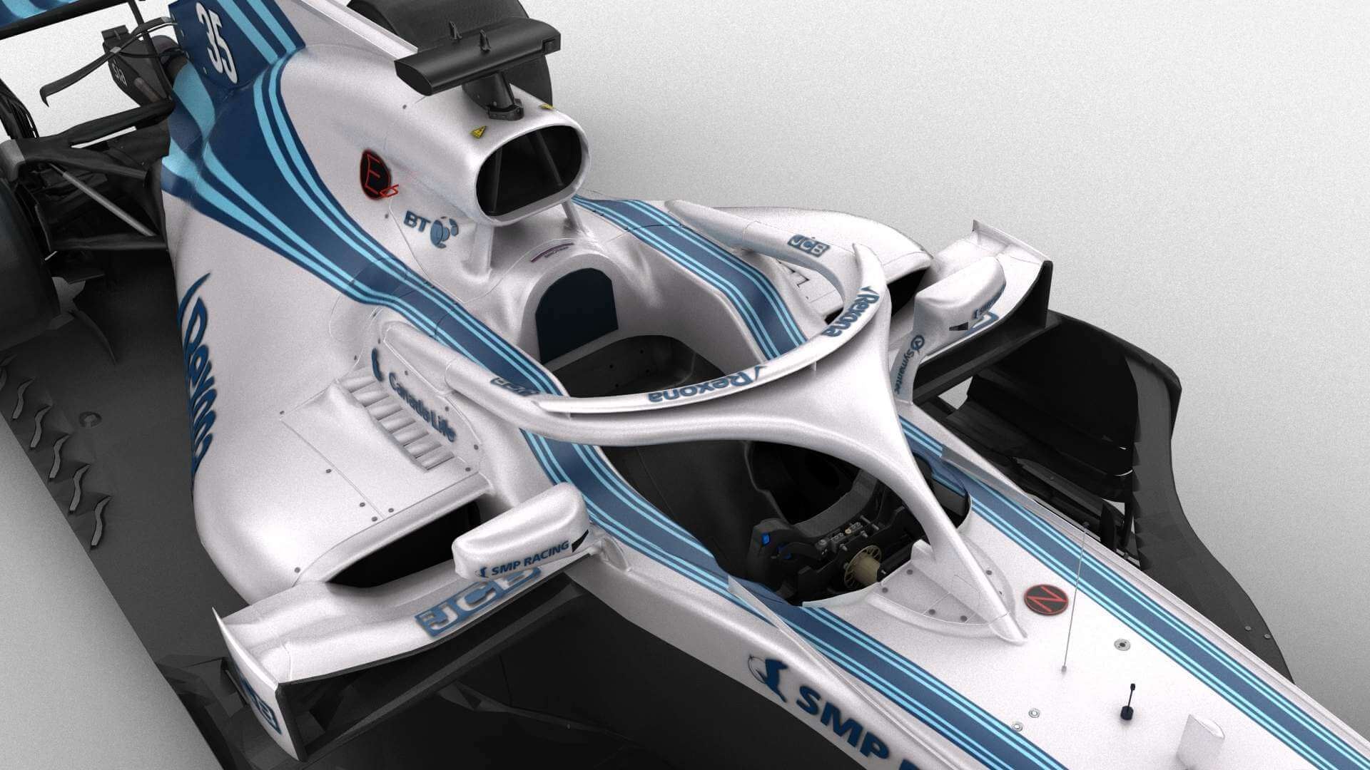 Williams FW42 2018 - 3D Model by Cactus3D