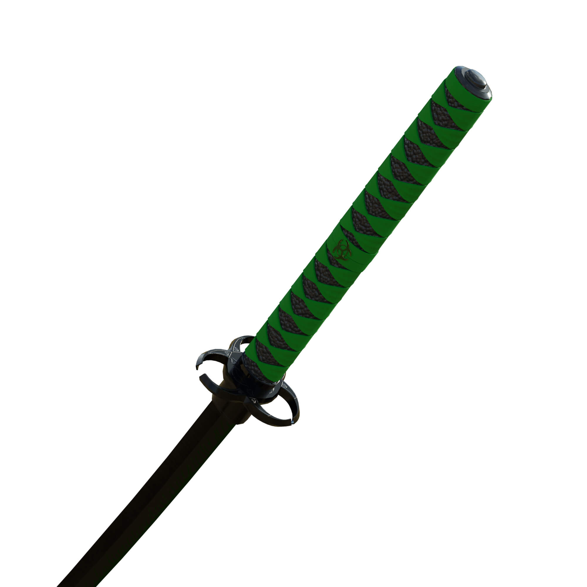 Zombie Slayer Katana - 3D Model by Cactus3D