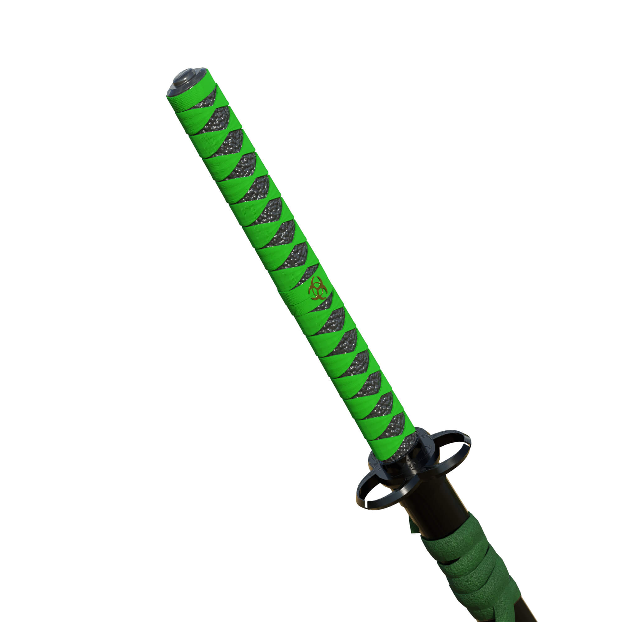 Zombie Slayer Katana - 3D Model by Cactus3D