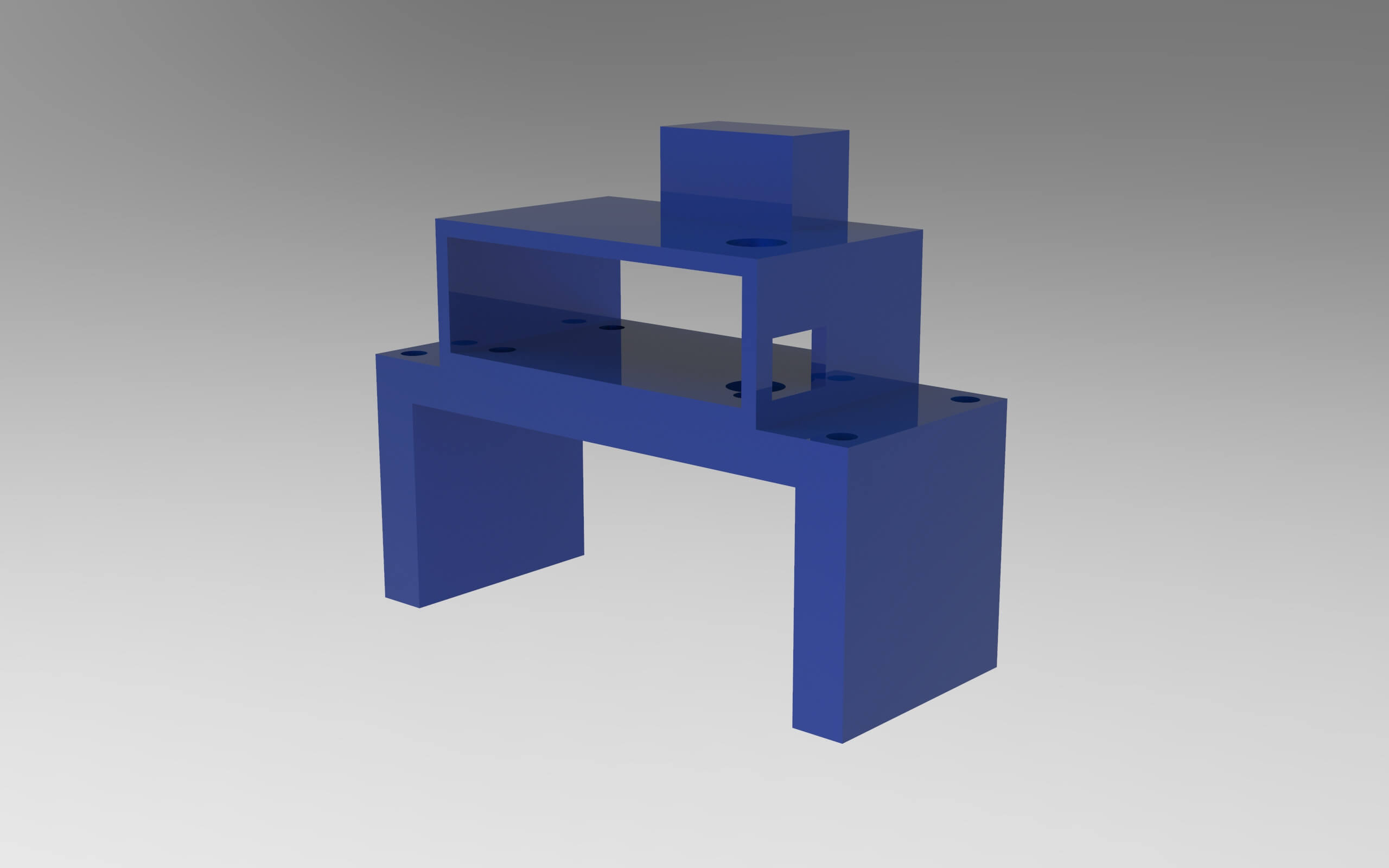90 Degree Double Tube Bending Machine - 3D Model by Cadd-Edutec