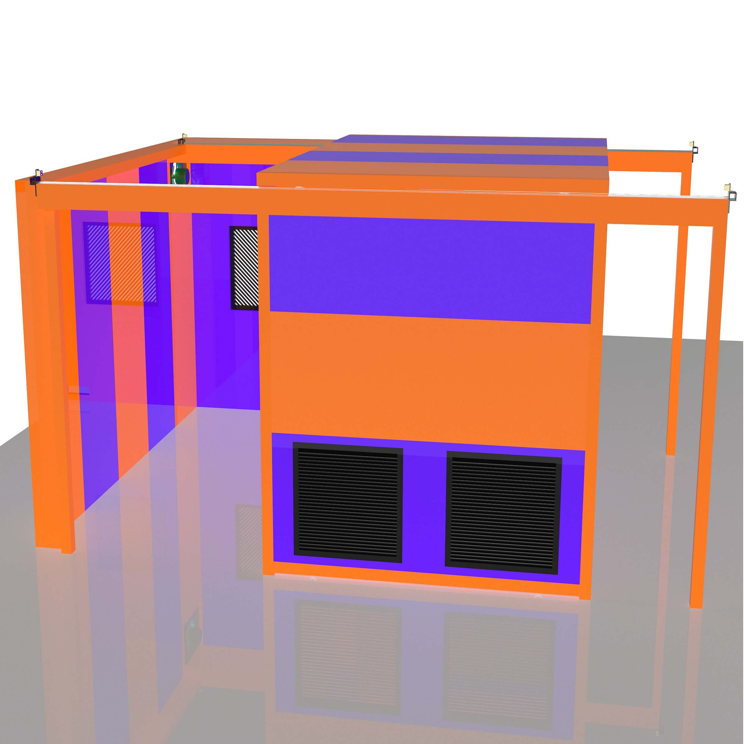 Acoustic Panel - 3D Model by Cadd-Edutec