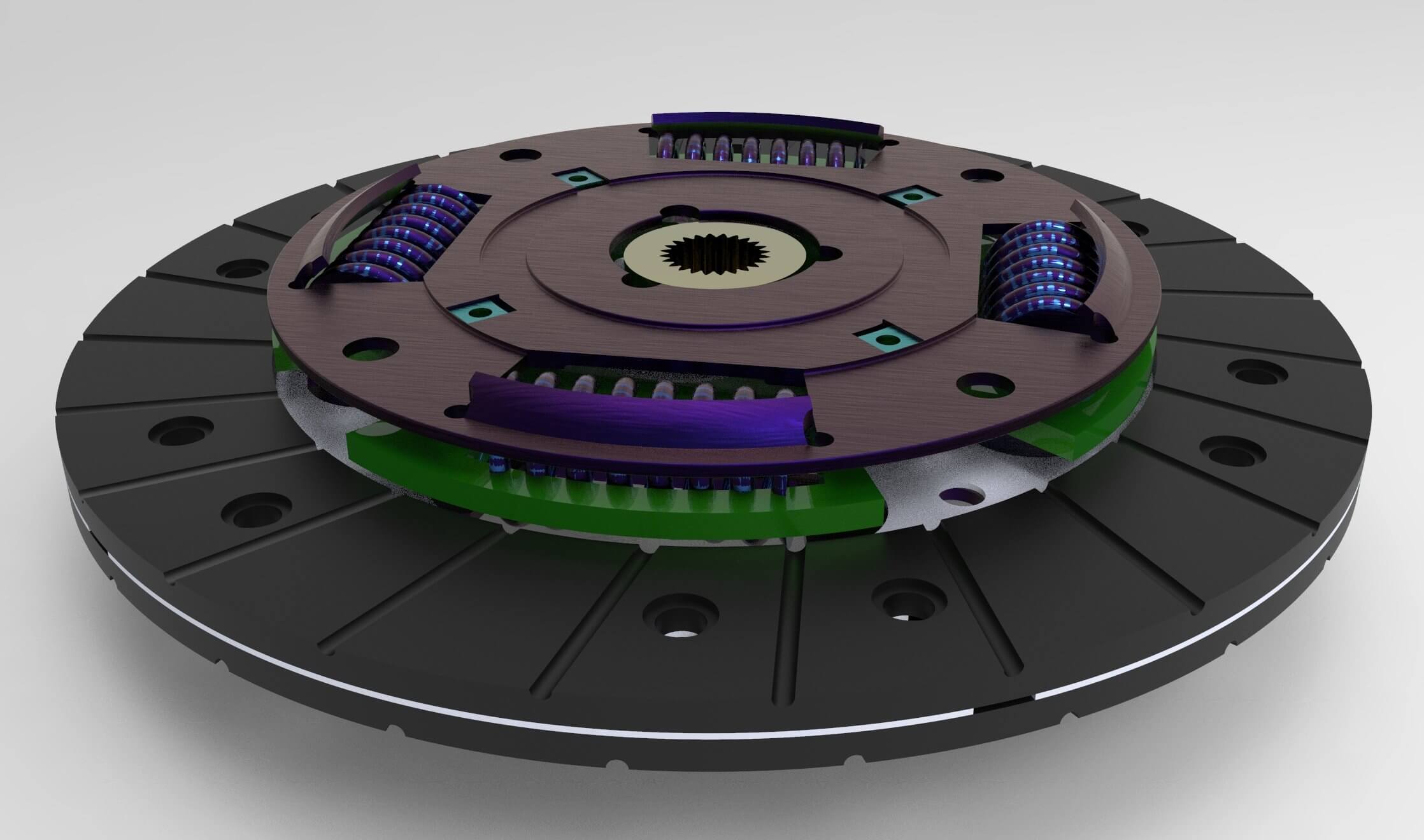 Clutch Assembly - 3D Model by Cadd-Edutec