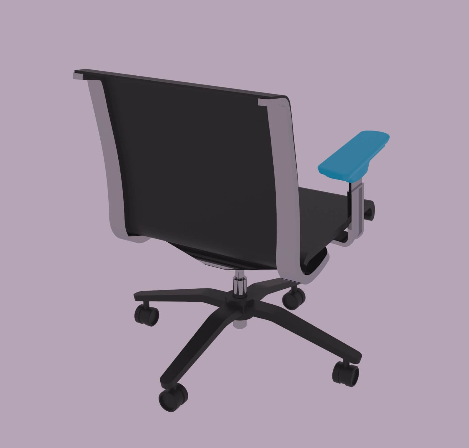 Reception Chair - 3D Model by Cadd-Edutec