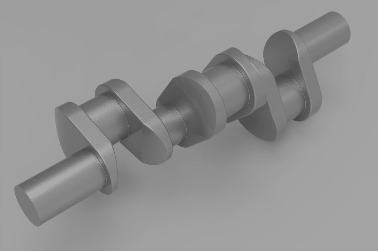 V6 Engine 3D by Cadd-Edutec