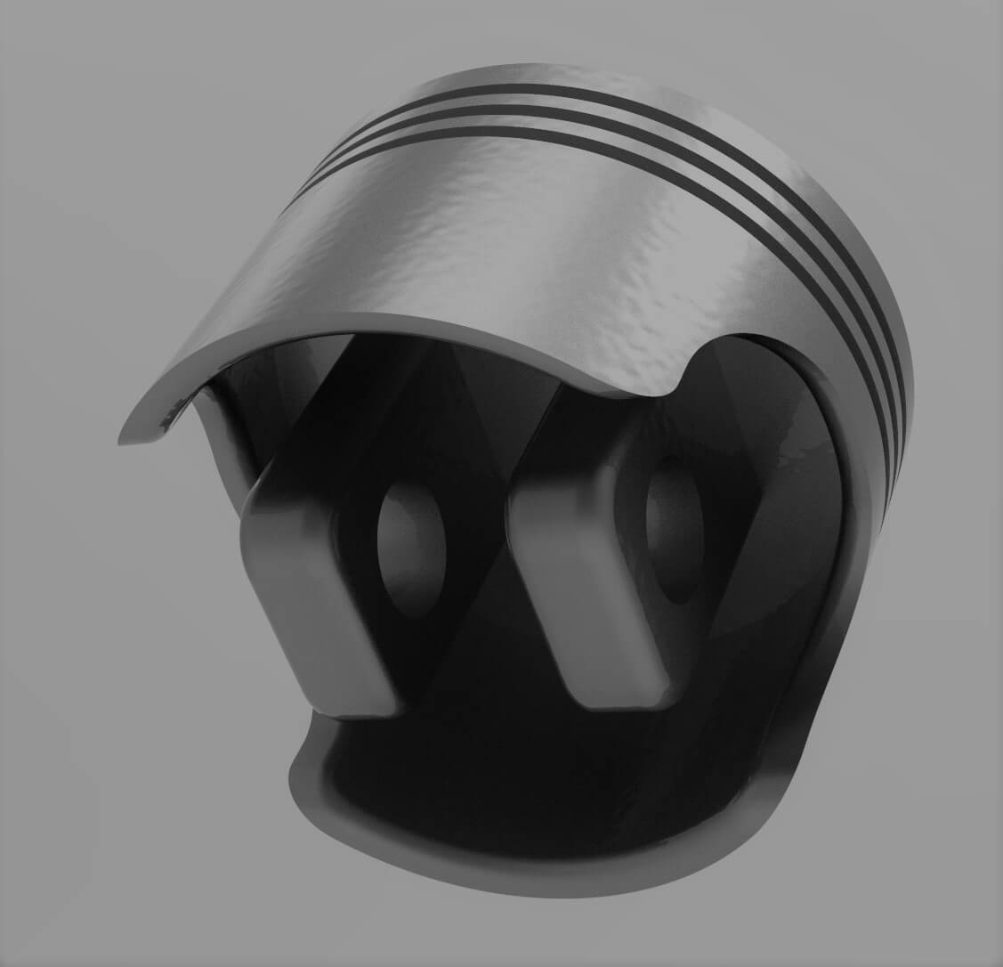 V6 Engine 3D by Cadd-Edutec