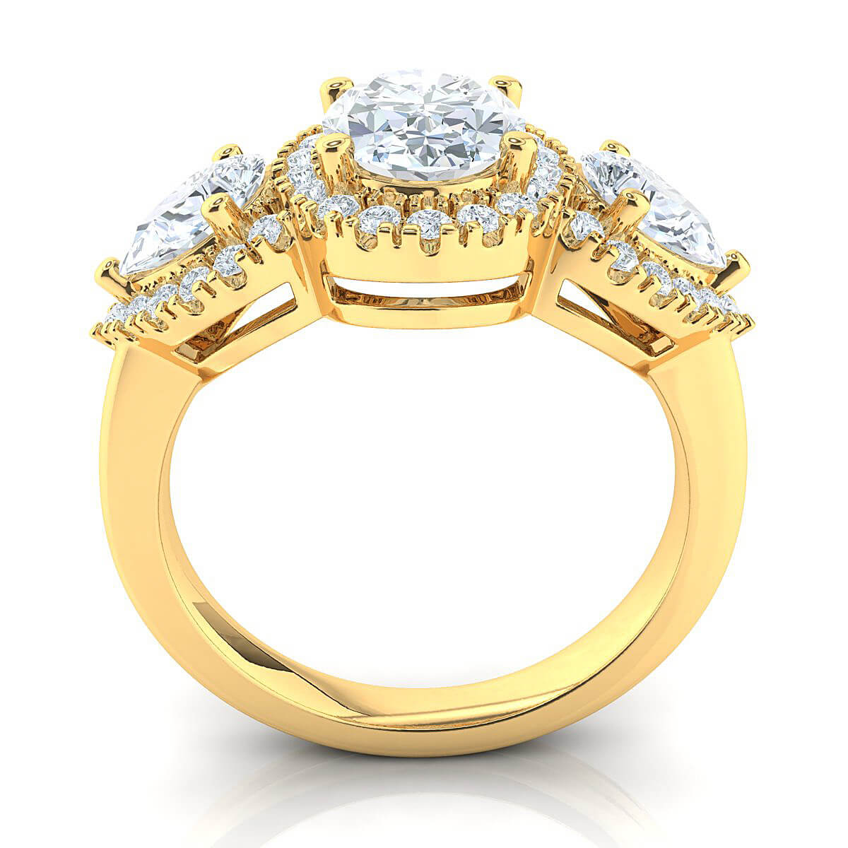 Fancy Ring - 3D Model by caddesign