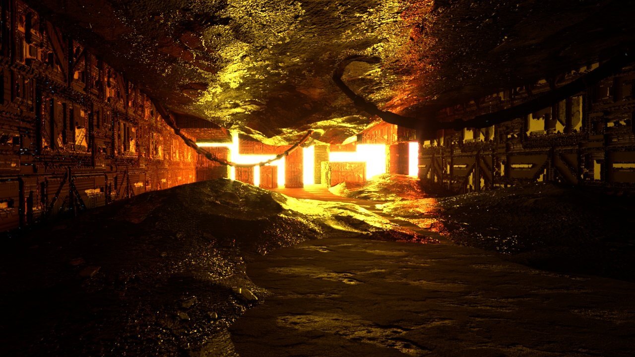 Ancient Foundry 3D Render, Digital Art by CADFORGE