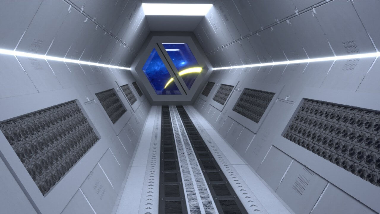 Deep Space 3D Render, Digital Art by CADFORGE