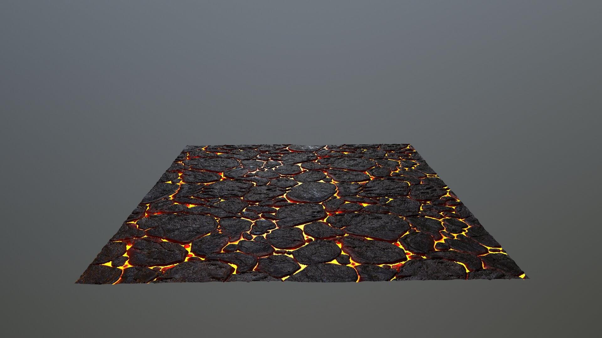 Lava & Magma 4K PBR Texture by CADFORGE