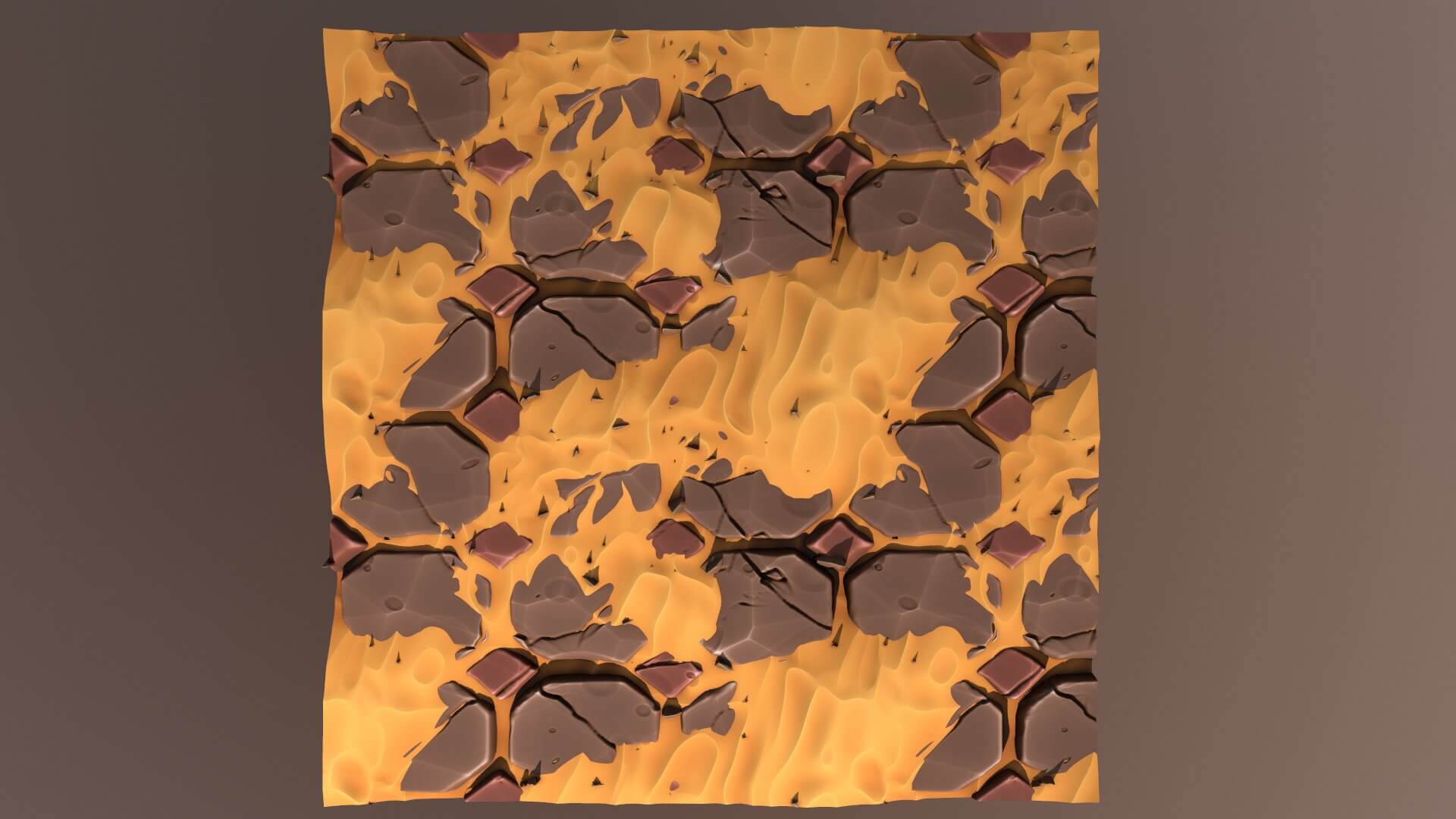 Stylized Desert Tiles 4K Texture by CADFORGE