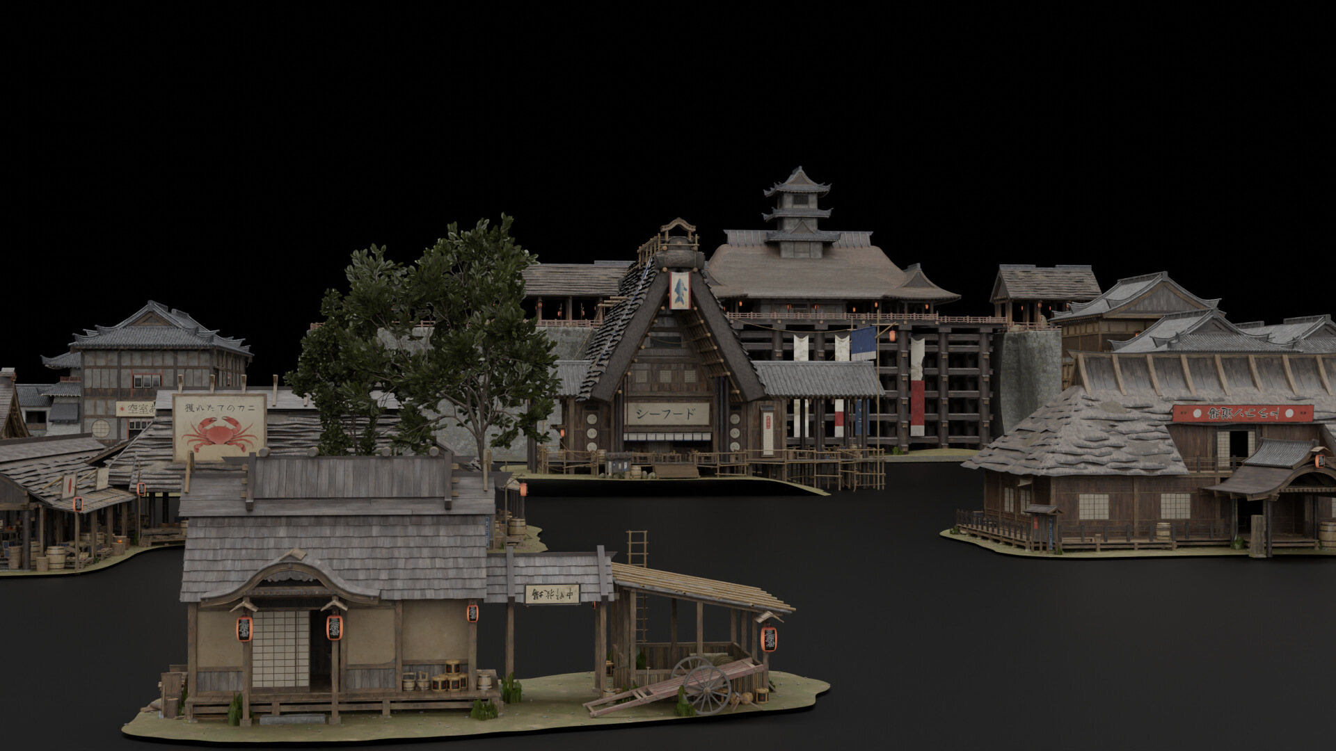 Tokugawa Modular Kit - 3D Model by CADFORGE