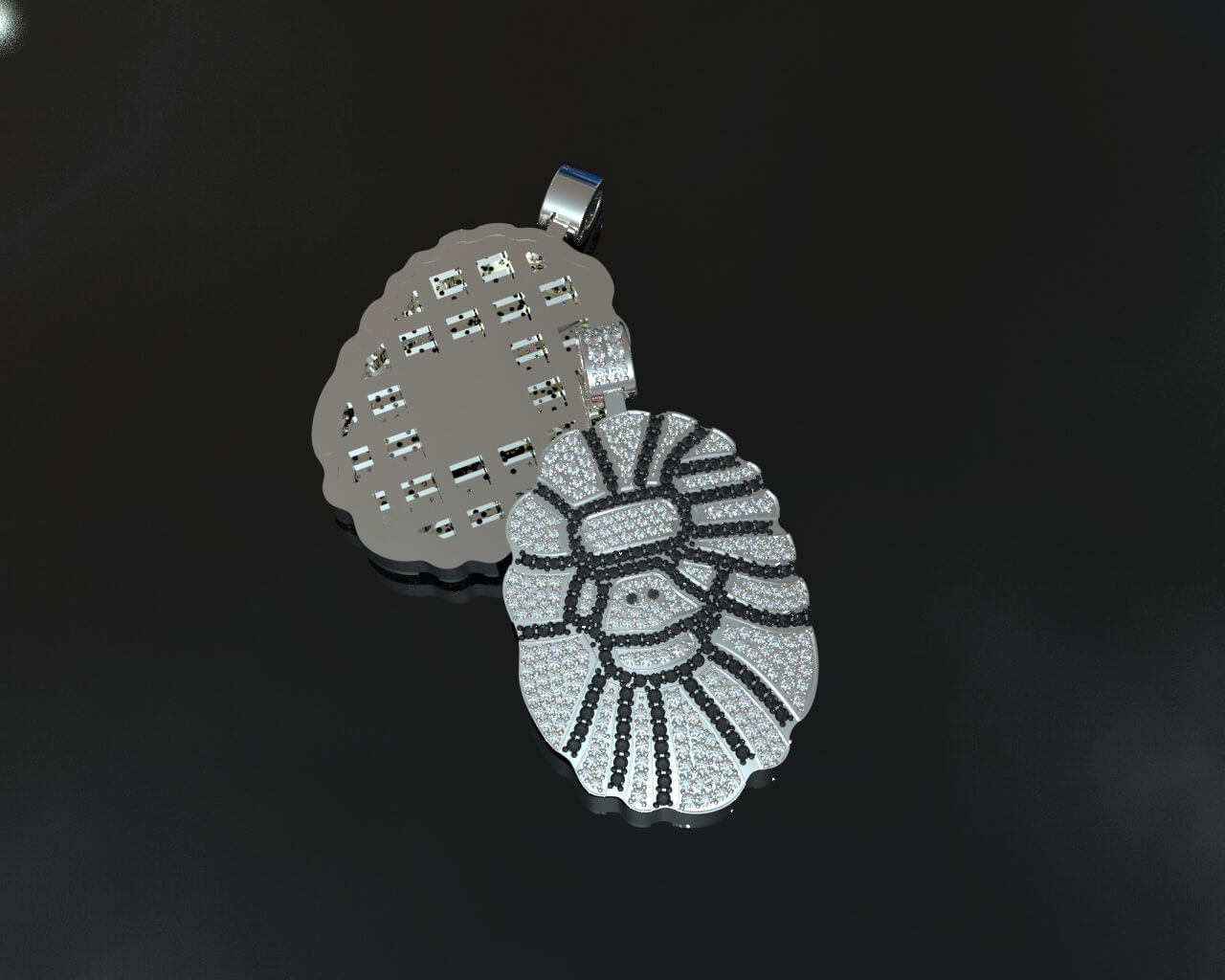 Monkey Pendnat - 3D Model by cadzone_official