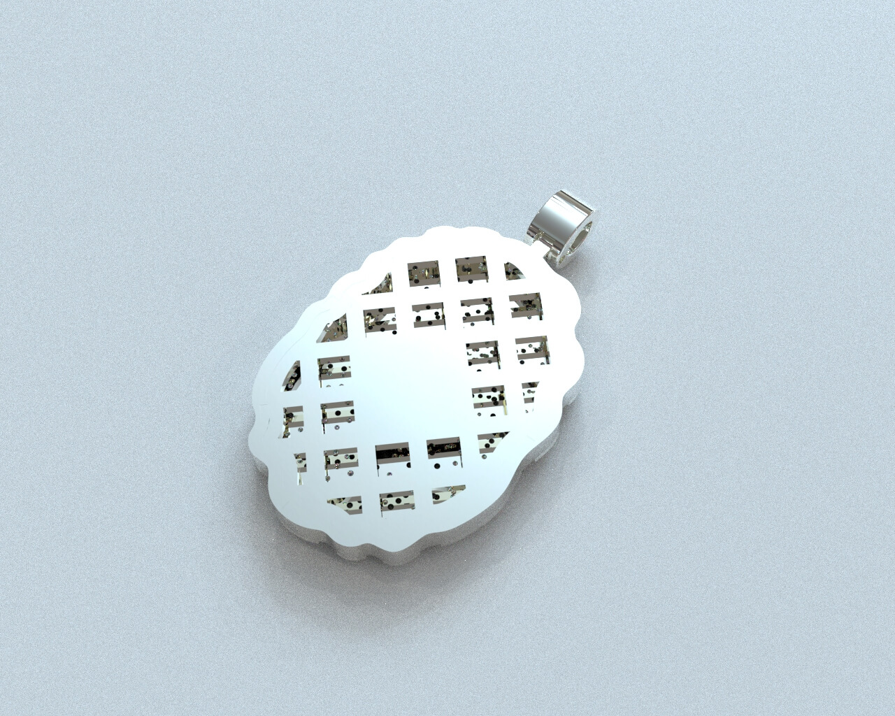 Monkey Pendnat - 3D Model by cadzone_official