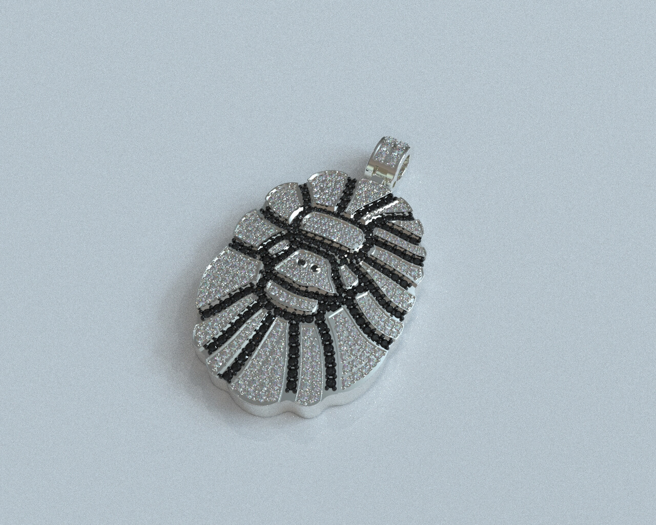 Monkey Pendnat - 3D Model by cadzone_official