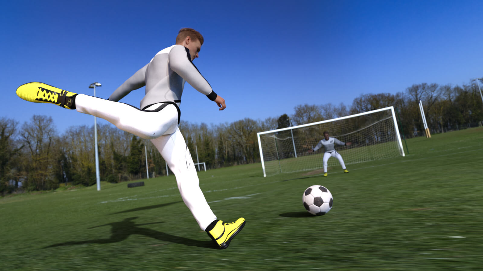 Csr - Football (Soccer) Poses For G8M Daz Content by CaesarTheGreat