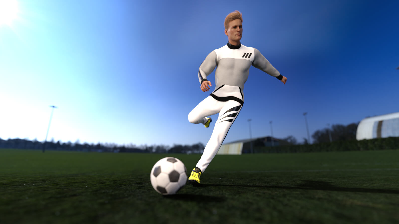 Csr - Football (Soccer) Poses For G8M Daz Content by CaesarTheGreat