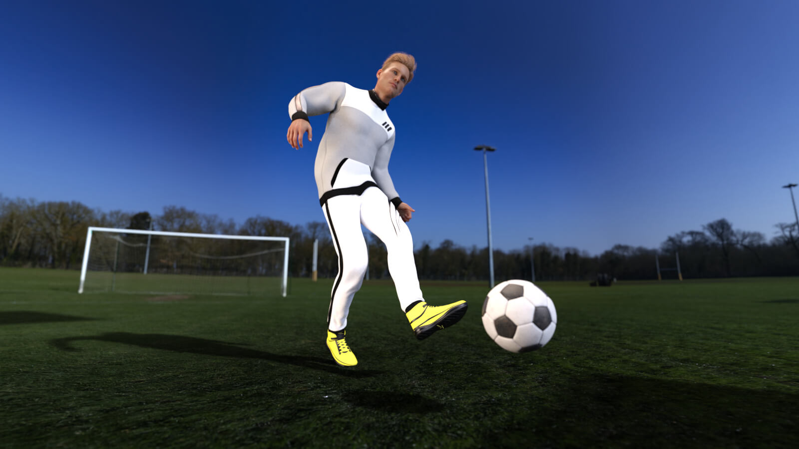 Csr - Football (Soccer) Poses For G8M Daz Content by CaesarTheGreat