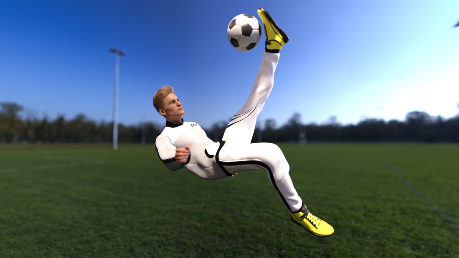 Csr - Football (Soccer) Poses For G8M Daz Content by CaesarTheGreat