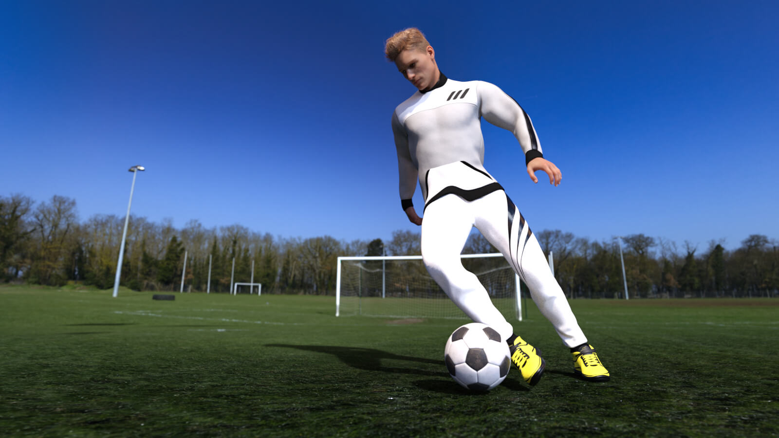Csr - Football (Soccer) Poses For G8M Daz Content by CaesarTheGreat