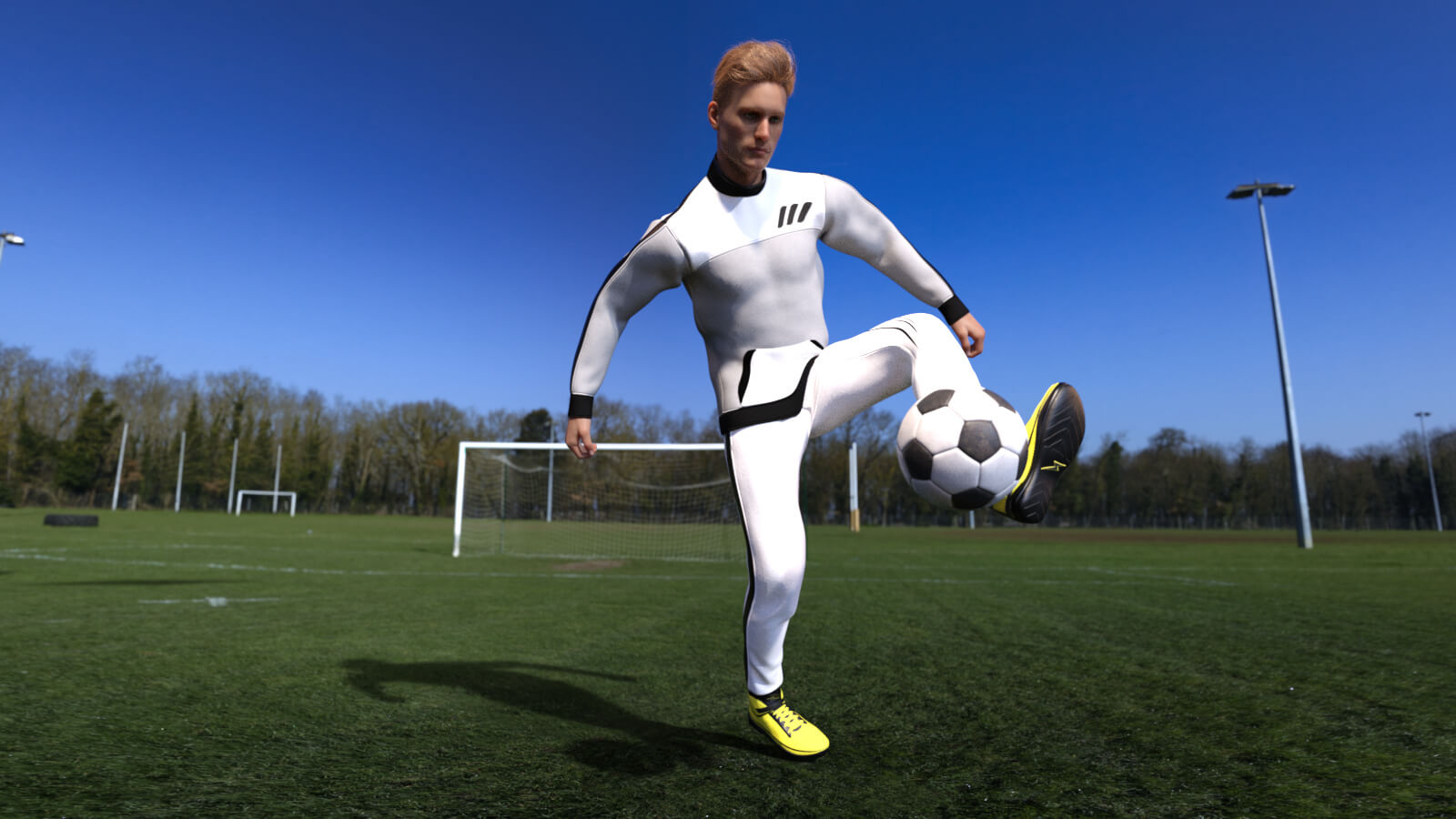 Csr - Football (Soccer) Poses For G8M Daz Content by CaesarTheGreat