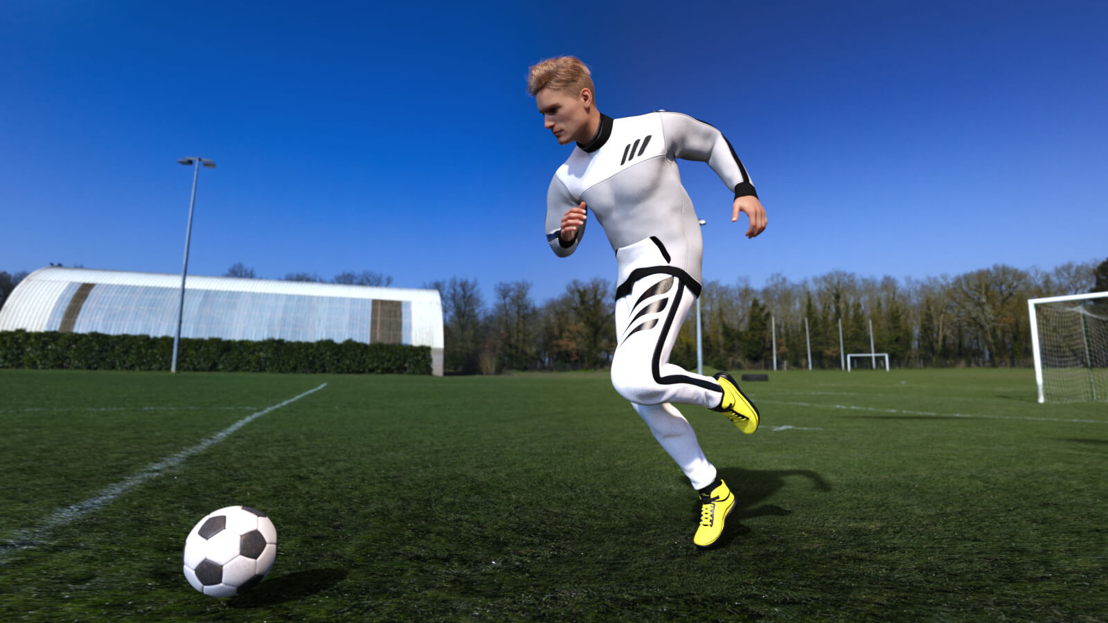 Csr - Football (Soccer) Poses For G8M Daz Content by CaesarTheGreat