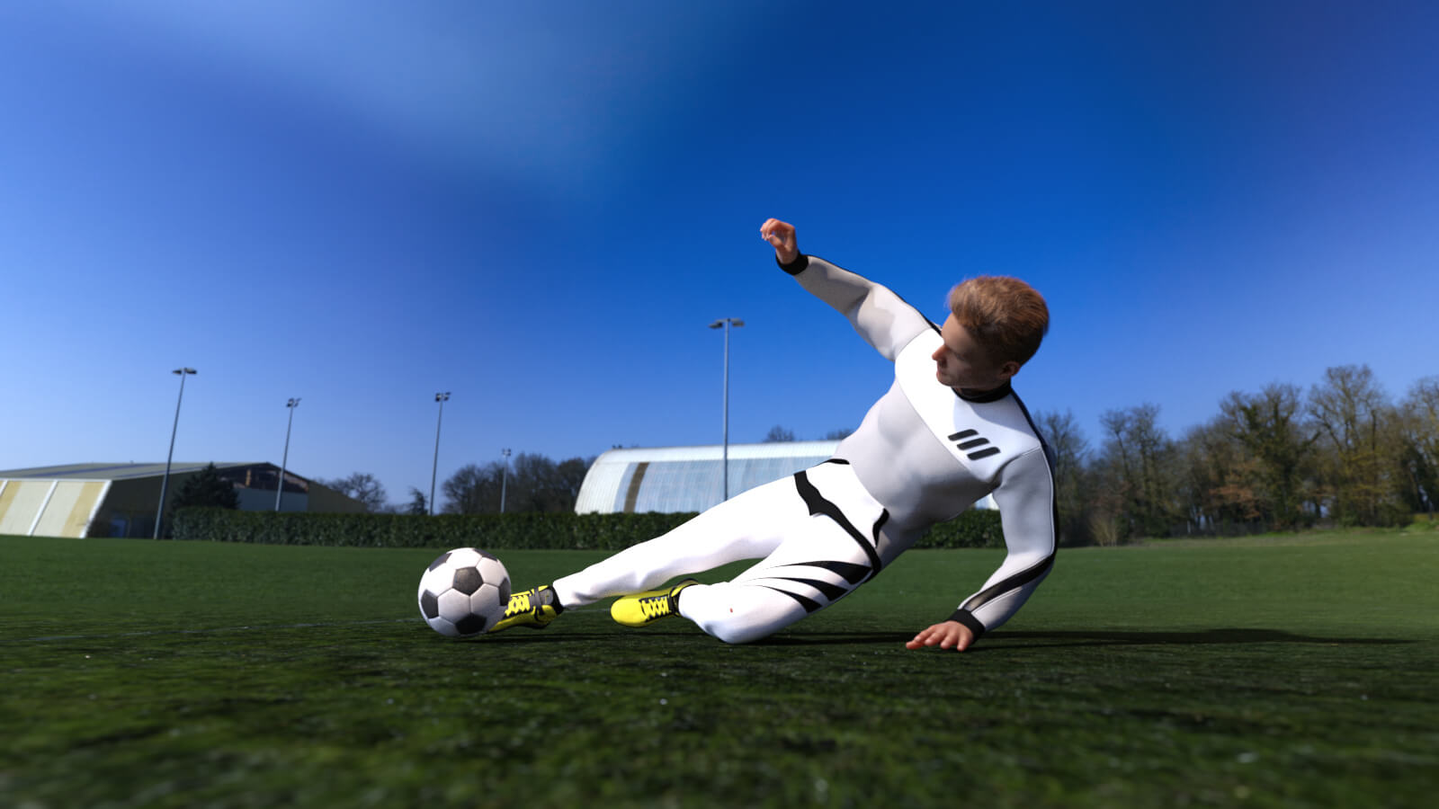 Csr - Football (Soccer) Poses For G8M Daz Content by CaesarTheGreat