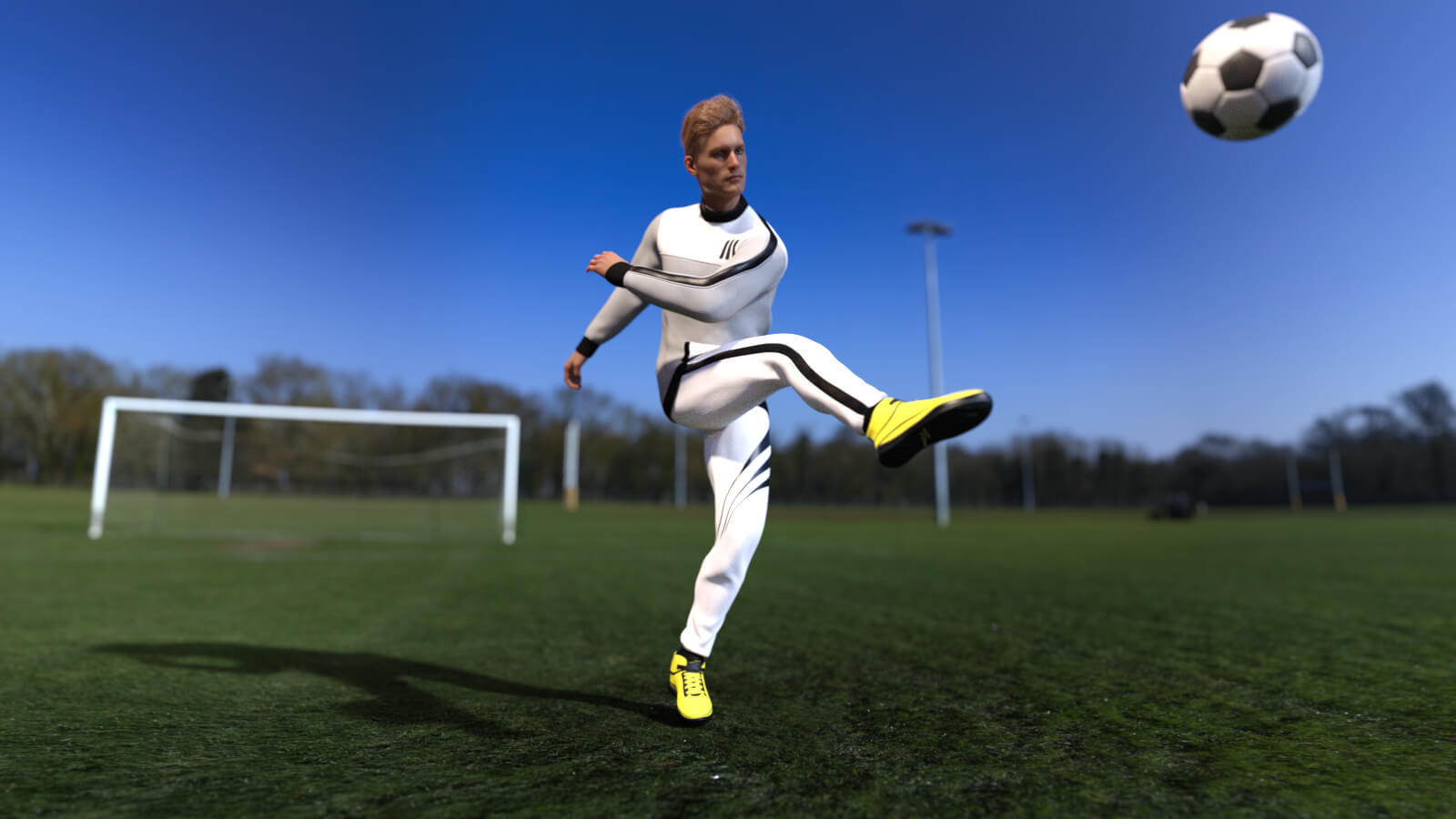 Csr - Football (Soccer) Poses For G8M Daz Content by CaesarTheGreat