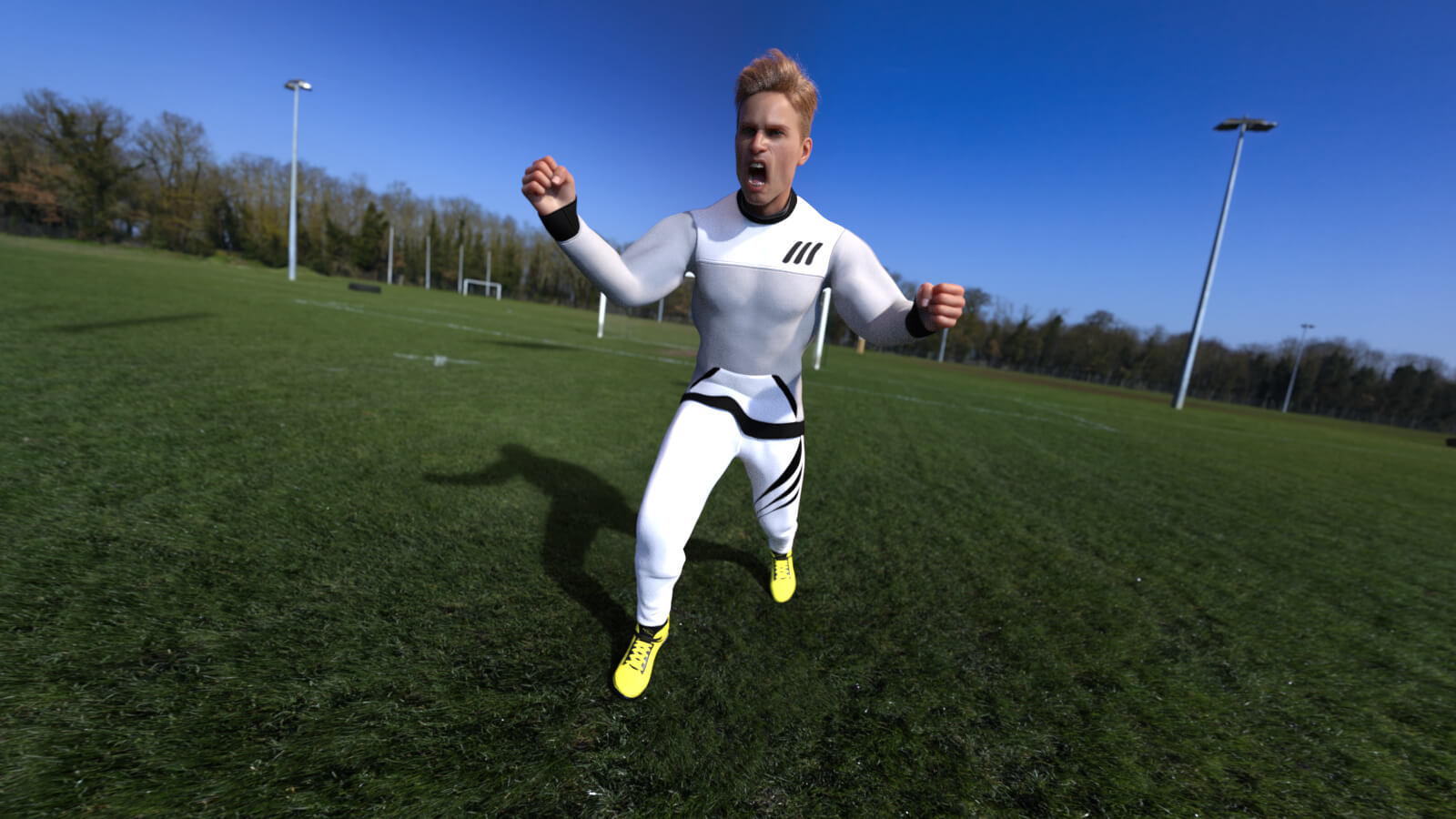 Csr - Football (Soccer) Poses For G8M Daz Content by CaesarTheGreat
