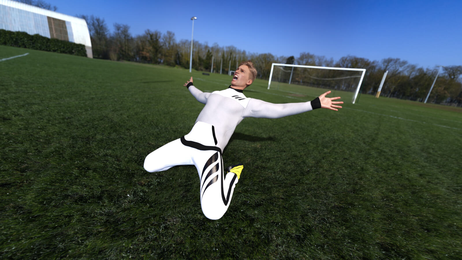 Csr - Football (Soccer) Poses For G8M Daz Content by CaesarTheGreat