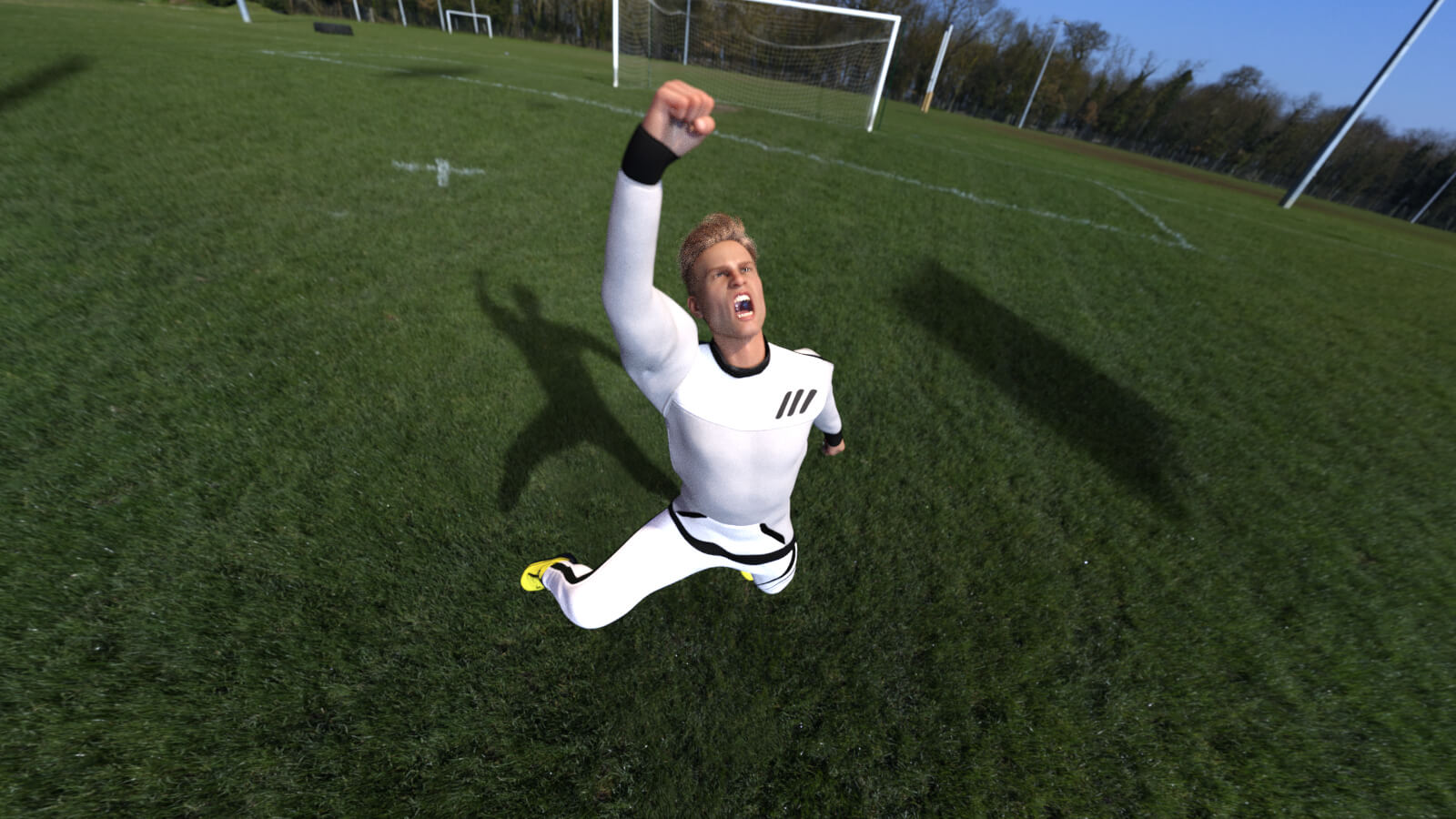 Csr - Football (Soccer) Poses For G8M Daz Content by CaesarTheGreat